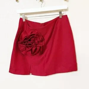Free People | Skirts | Free People X Tach Fabrizia Wool Blend Flower ...